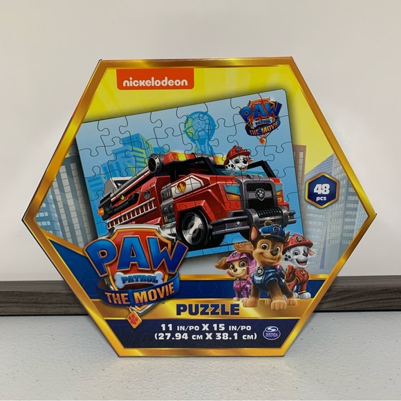Spin Master | Toys | Paw Patrol The Movie Marshall 48piece Puzzlenib ...